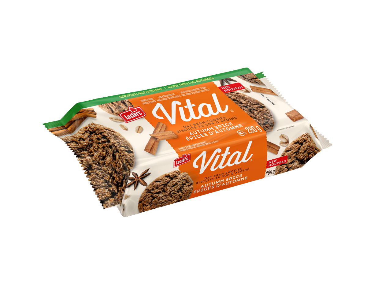 Oat Bran Cookies Autumn Spice - Leclerc
